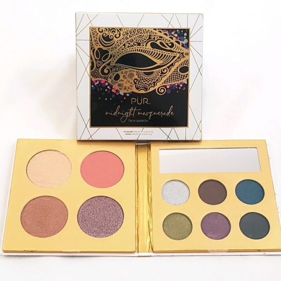 Pur | Makeup | Nwt Pur Face Palette Midnight Masquerade 6 Eye Shadows 4 ...